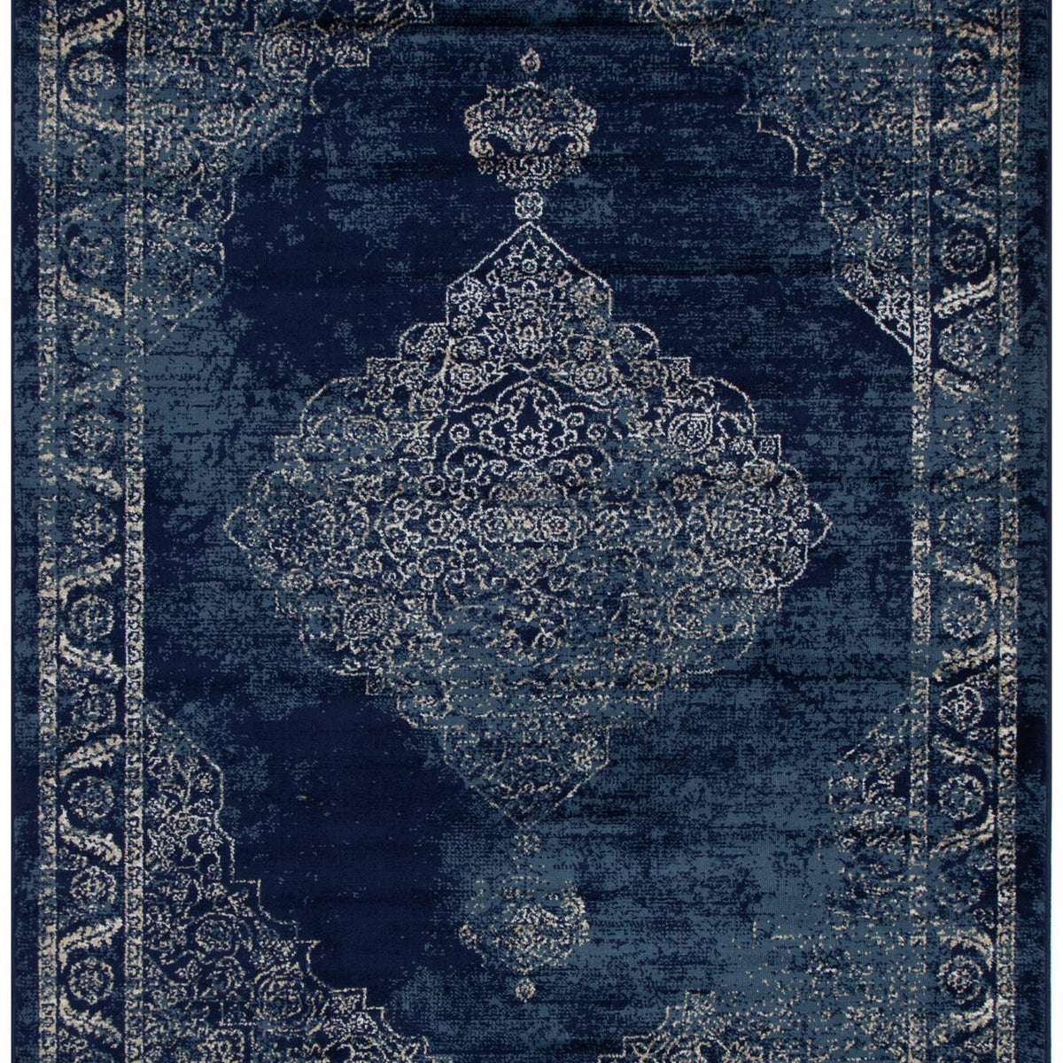 Old World Cucuteni Vintage Distressed Navy Rug – VOGUE RUGS