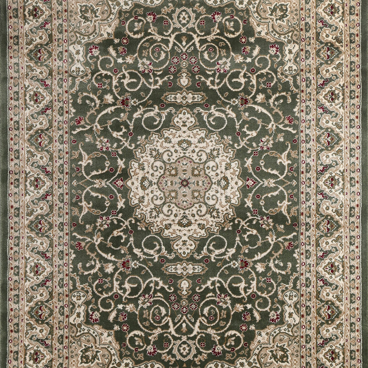 Ornate Lottie Traditional Green Rug – VOGUE RUGS